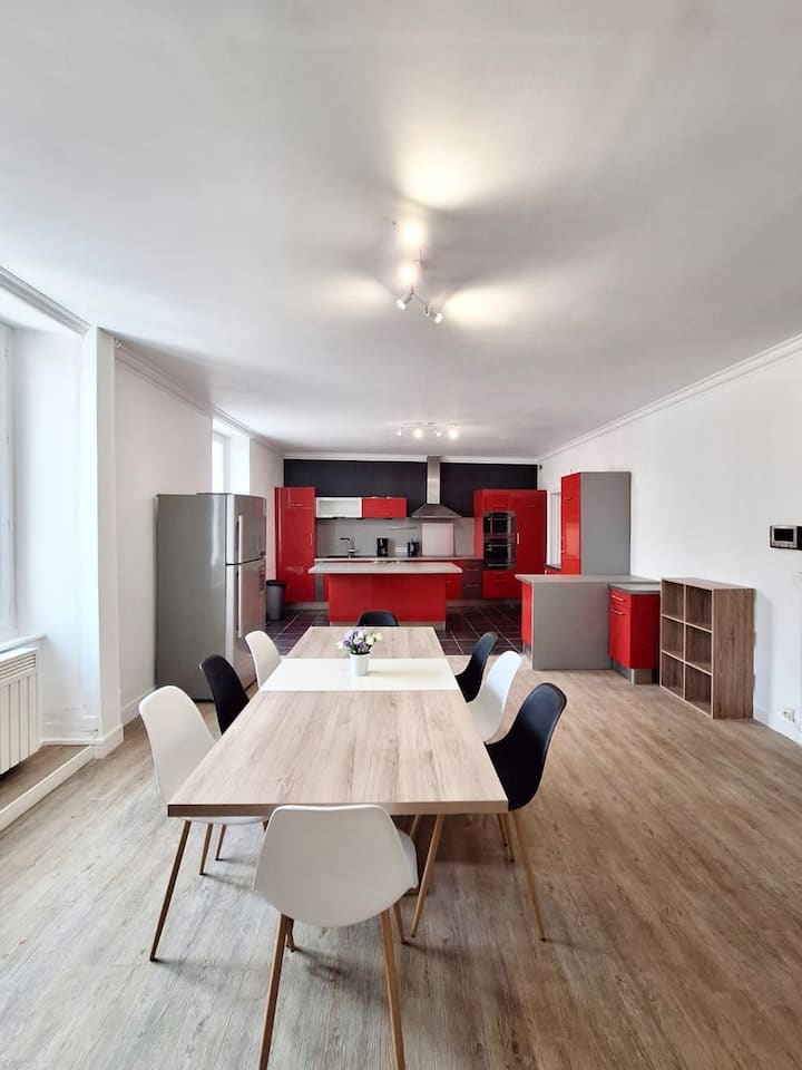 Grand Appartement 140m² Centreville / 5 Chambres - Saint-Nazaire