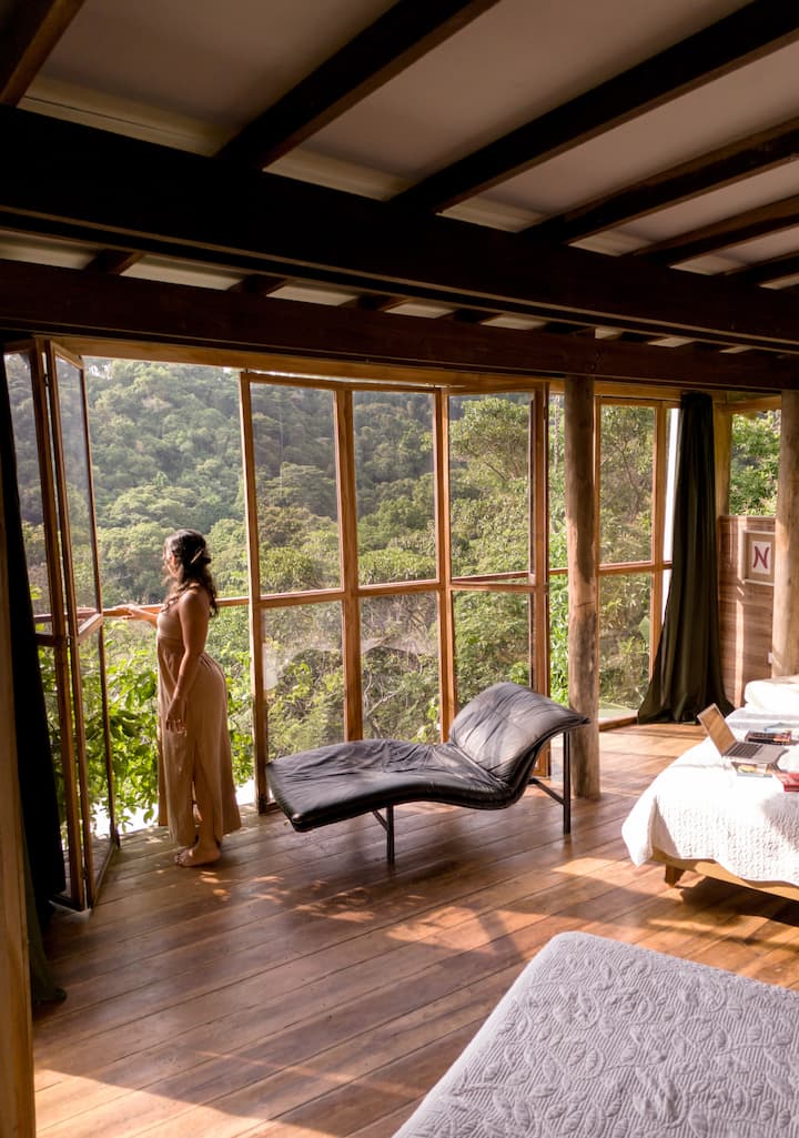 Treehouse In Minca, 2 Rooms / Yoga & Breakfast - Minca