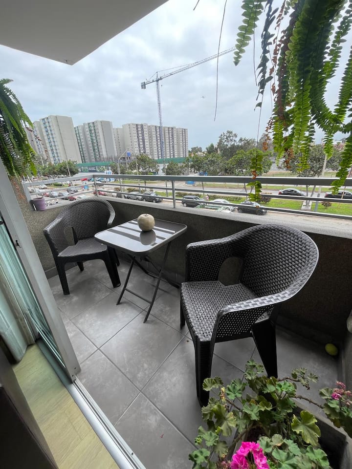 Habitacion Privada Con Terraza Wifi En San Miguel - Callao
