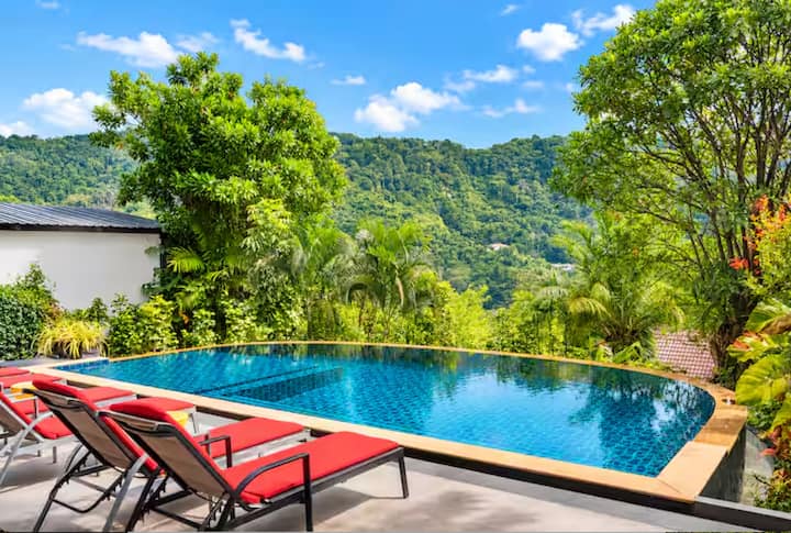 Spacious 8br Private Pool Villa Near Big Buddha - Phuket
