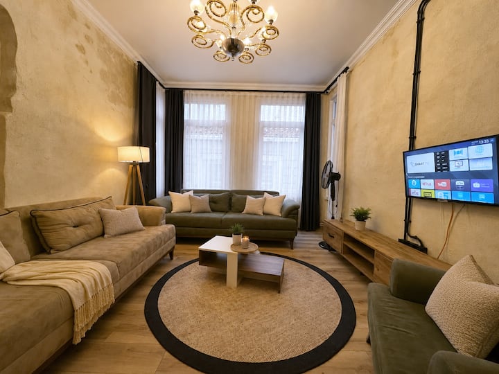 Spacious 3br Home In Firuzaga | Near Taksim - Beyoğlu