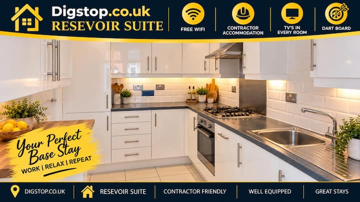 Resevoir Suite | Contractor House | Rugby - Lutterworth