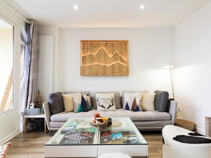 3 Bedroom Flat For 10 People, Recently Renovated - Montgenèvre