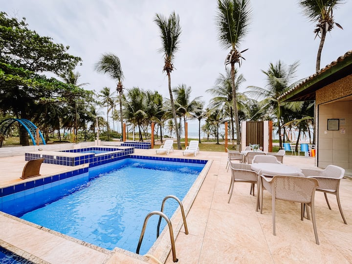 Casa Pé Na Areia, Vista Mar, Praia Do Flamengo - Lauro de Freitas