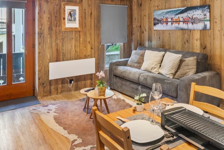 Charmant Studio Familial Style Chalet Au Centre - Saas-Fee