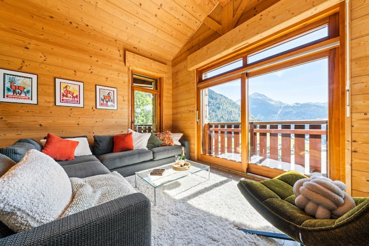 Mountain Views Balcony Stylish 3 Bed Apartment - Avoriaz
