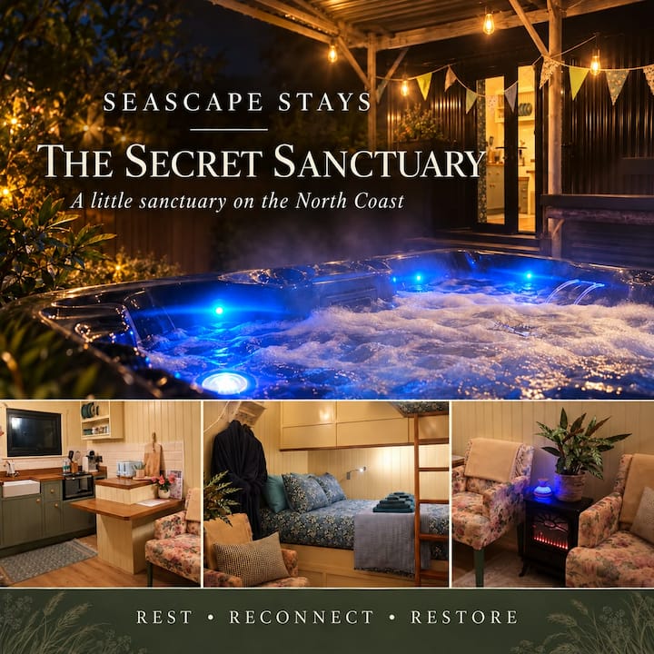 Secret Sanctuary - Private Parking & Hot Tub. - Castlerock