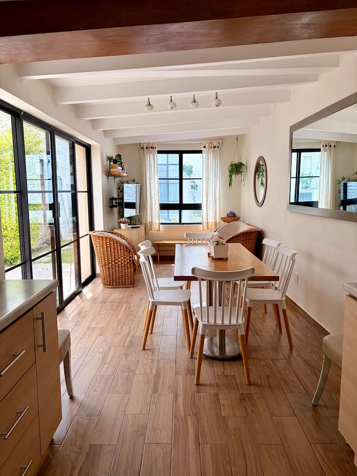 Casita Azultx I En El Centro Con Alberca 8pax - Tequisquiapan