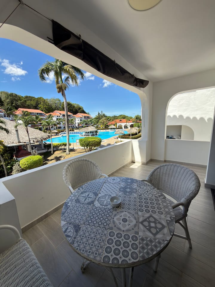 Modern & Cozy Apartment | Pool View & Comfort - Sosúa
