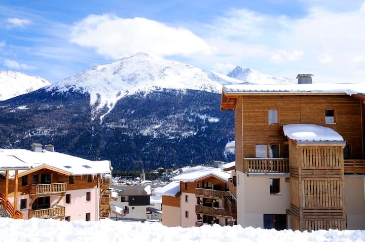 Au Pied Des Pistes | Piscine Chauffée | Balcon - Aussois