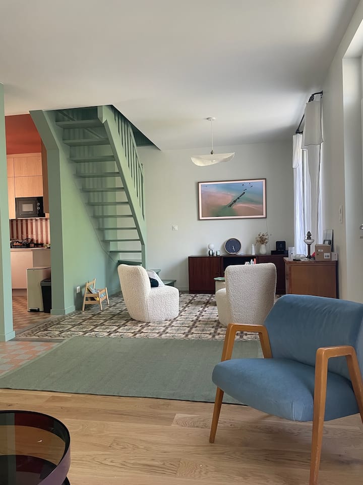 Ma Guitoune : ÉLégante Maison De Famille à La Mer - Arromanches-les-Bains