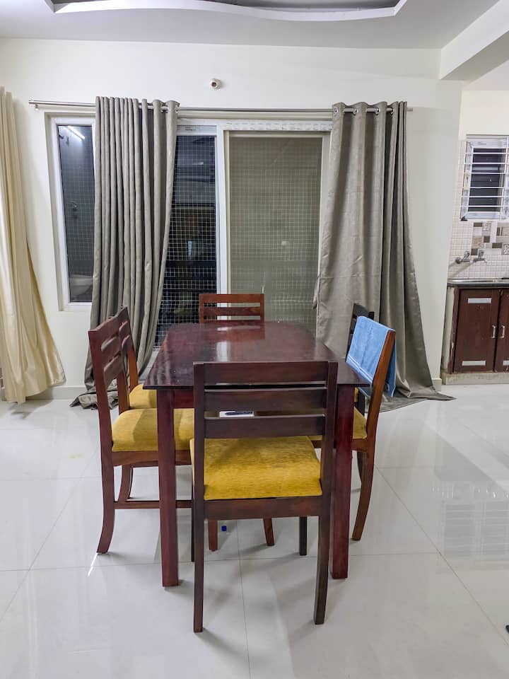 Luvi Homes - Spacious 3bhk Flat | Peaceful - Vijayawada