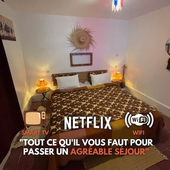 Vintage Cozy Chic - Centre Ville - Wifi -Terrasse - Essaouira