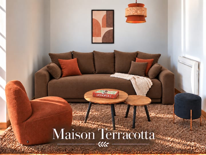La Maison Terracotta : Au Cœur Du Centre-ville - Angers