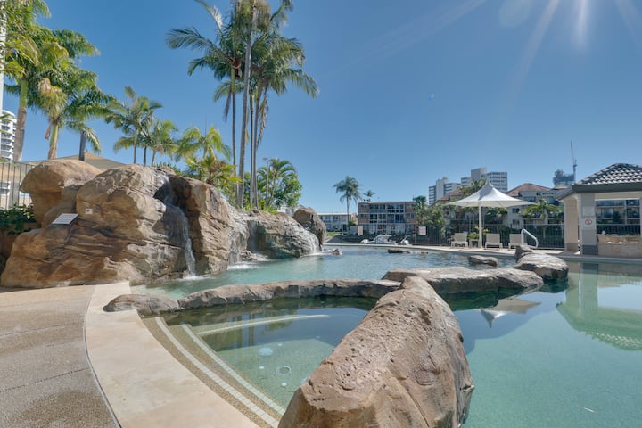 1br Sunset Balcony Stay - Heart Of Gold Coast - Gold Coast