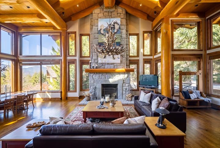 Luxury 6000ft Winter Vacation House - ウィスラー・ブラッコム