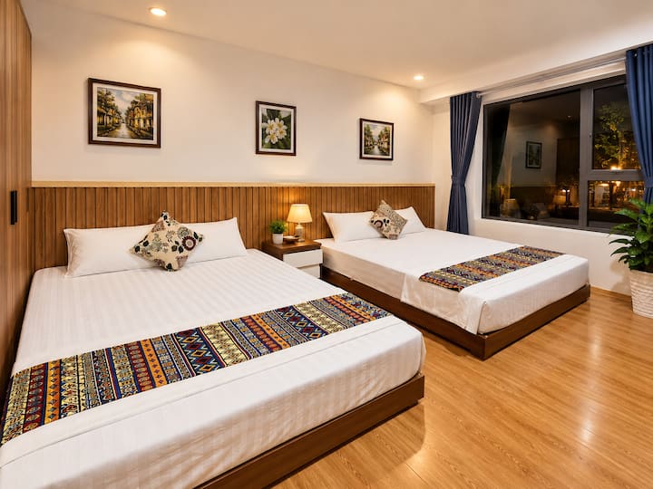 Blue Garden · 3 King Beds Family Room · Ninh Binh - Tỉnh Nam Định