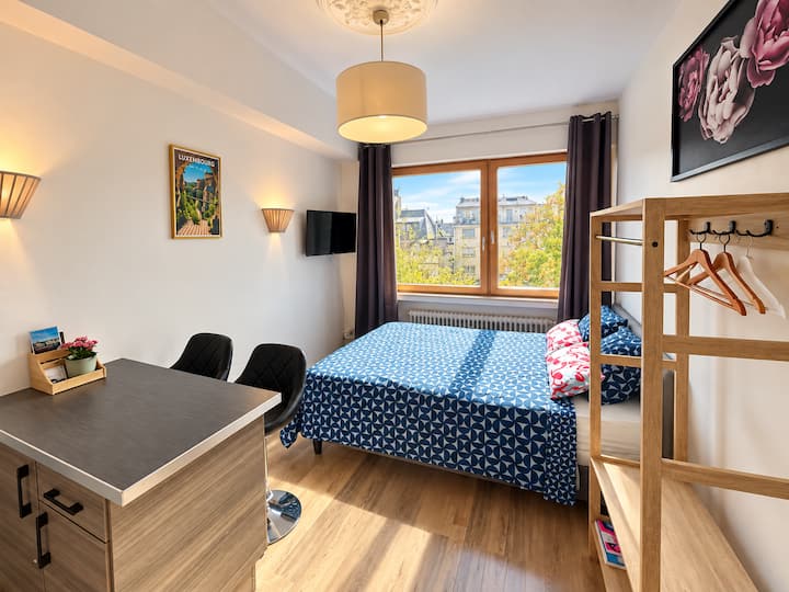 Petit Studio Lumineux Et Calme à Limpertsberg - Luxemburgo