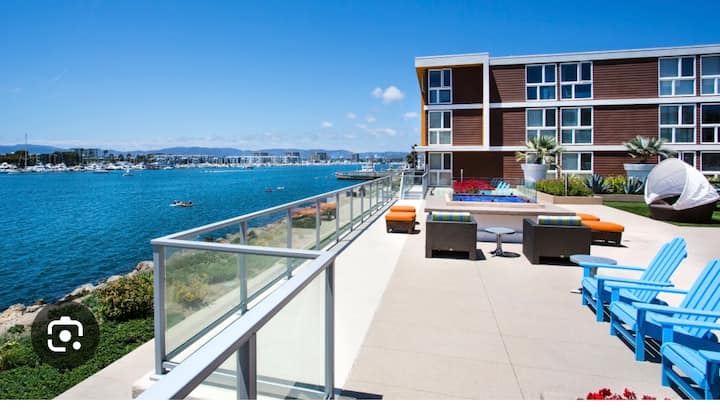 Oceanfront Cozy Apartment In Marina Del Rey - Marina Beach Marina Del Rey