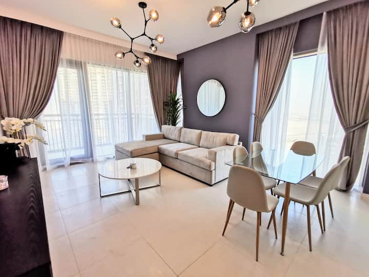 2602 Fully Upgraded 2br Apartment With Water View - Dubaï