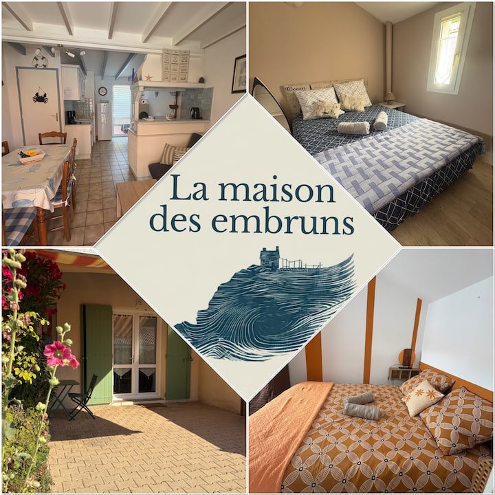 Maison Des Embruns Résidence Avec Piscine - Meschers-sur-Gironde