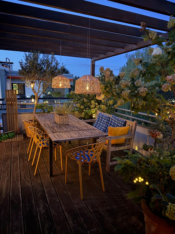 Boutique Loft Penthouse Skyline Sachsenhausen - Frankfurt am Main