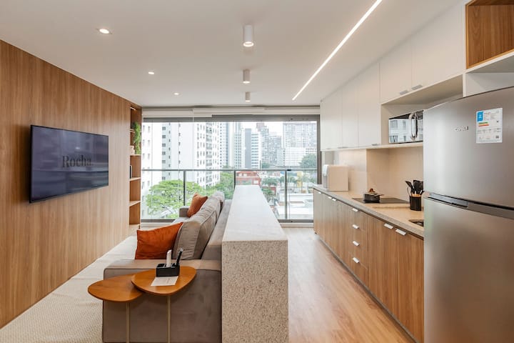 Amazing 2b Apartment With Parking | Rooftop Pool - Moema