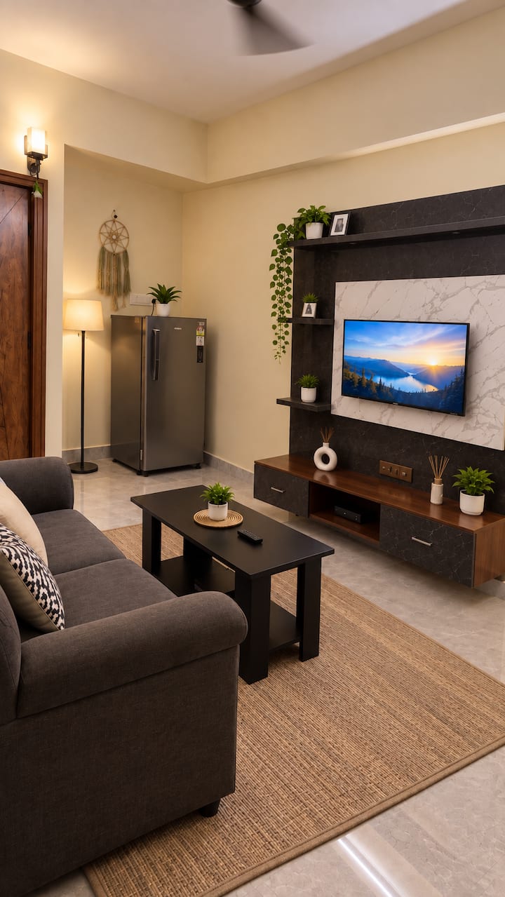 Luxe Loft - New Couple Friendly 1bhk Apartment Btm - Bengaluru
