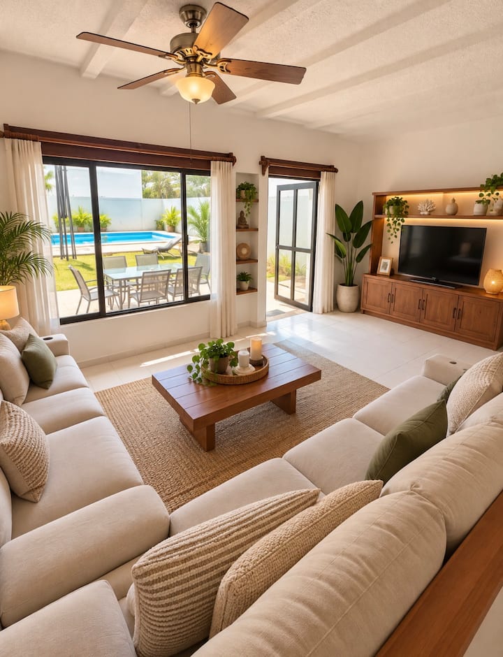 Casa Con Alberca Muy Céntrica Cerca De Todo - Cancún
