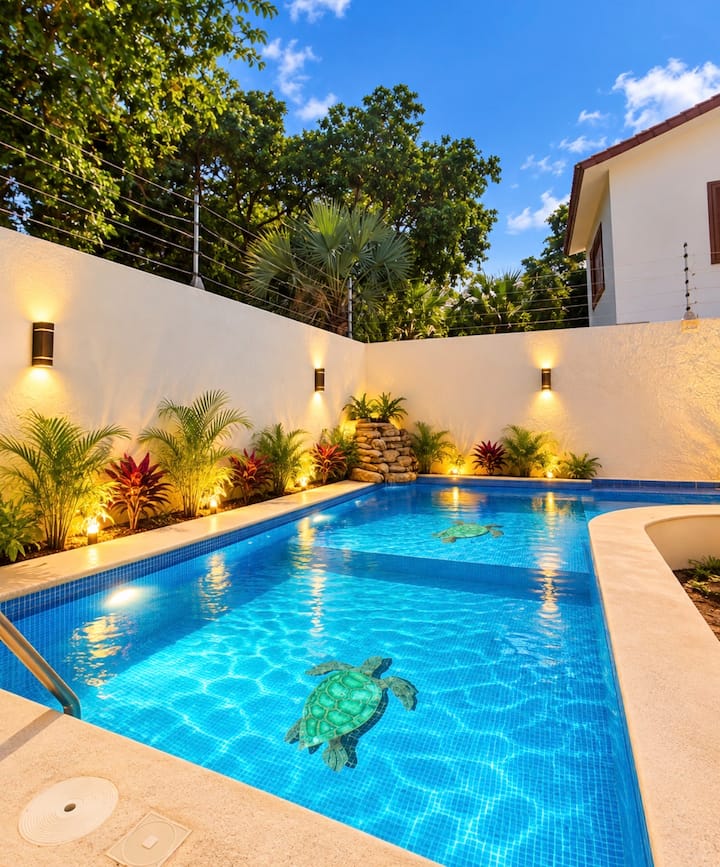 Casa Con Alberca Y 5 Recámaras - Cancún