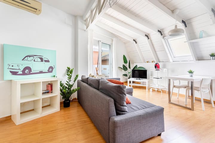 Bright Penthouse With Sunny Terrace-old Town-wifi - Valencia