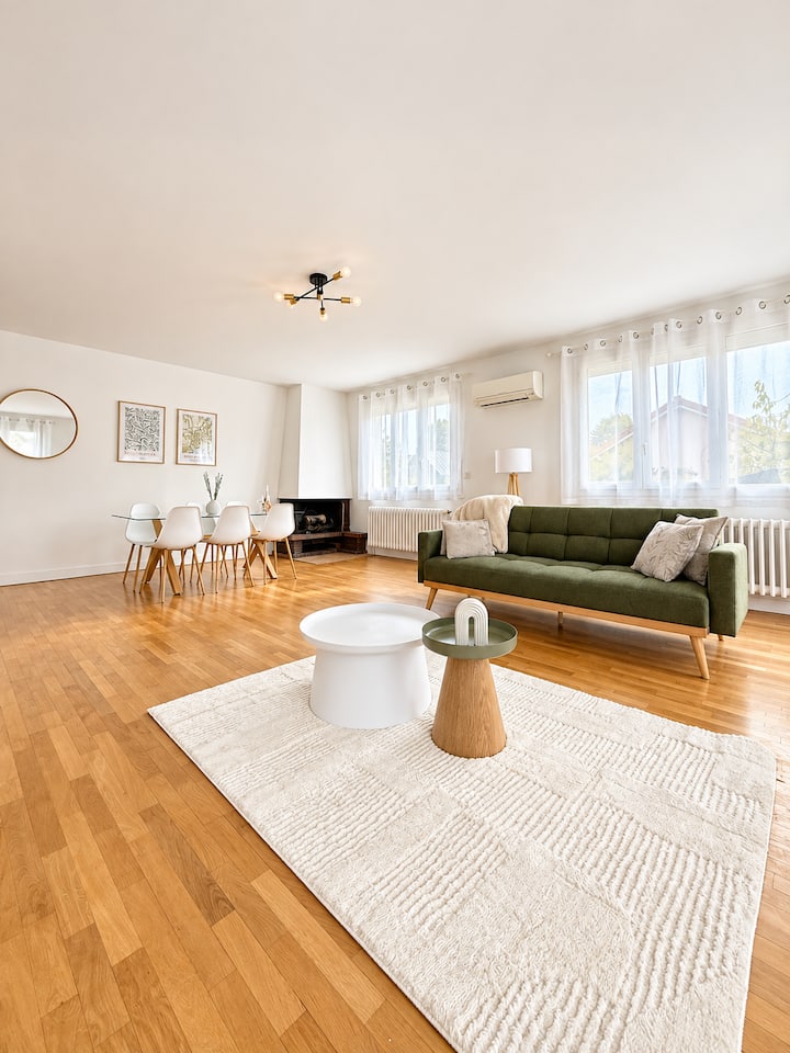 Lintemporel 4 Chambres & Jardin Massy Tgv - Essonne