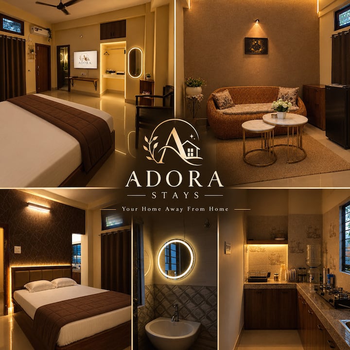 Adora Stays | Modern 1bhk In Guwahati - India
