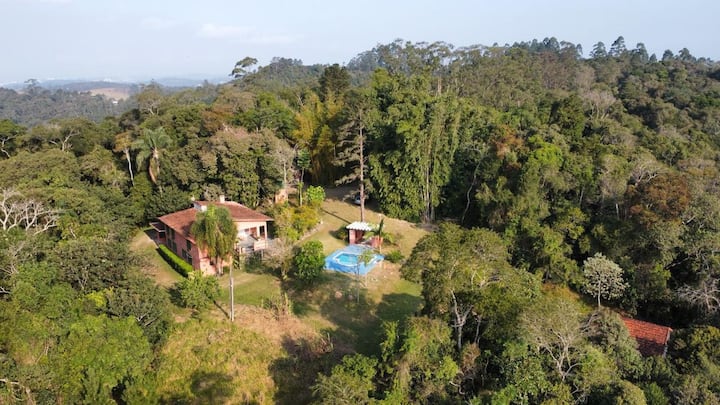 Sítio Cambará Em Cotia | Piscina E Churrasqueira - Cotia