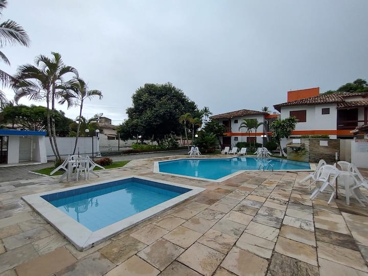 150m Da Praia Ap Aldeia -  Piscina + Churrasqueira - Porto Seguro