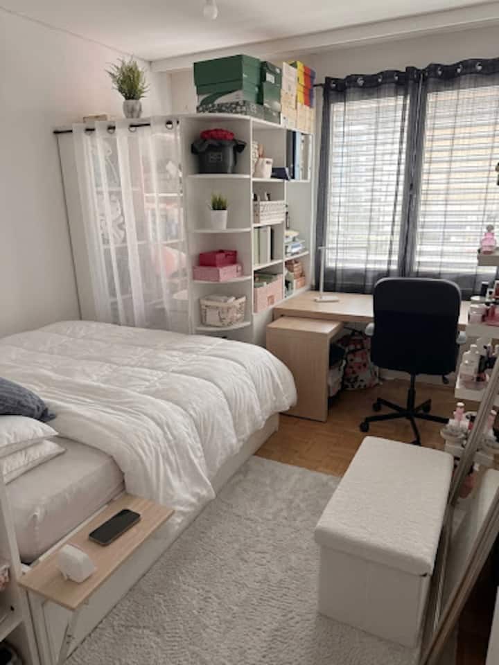 Charmante Petite Chambre Proche Aéroport Et Onu - Geneva
