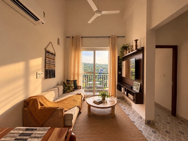 Evara Stays  Luxury 2bhk  Pool  Gym  Candolim - Goa