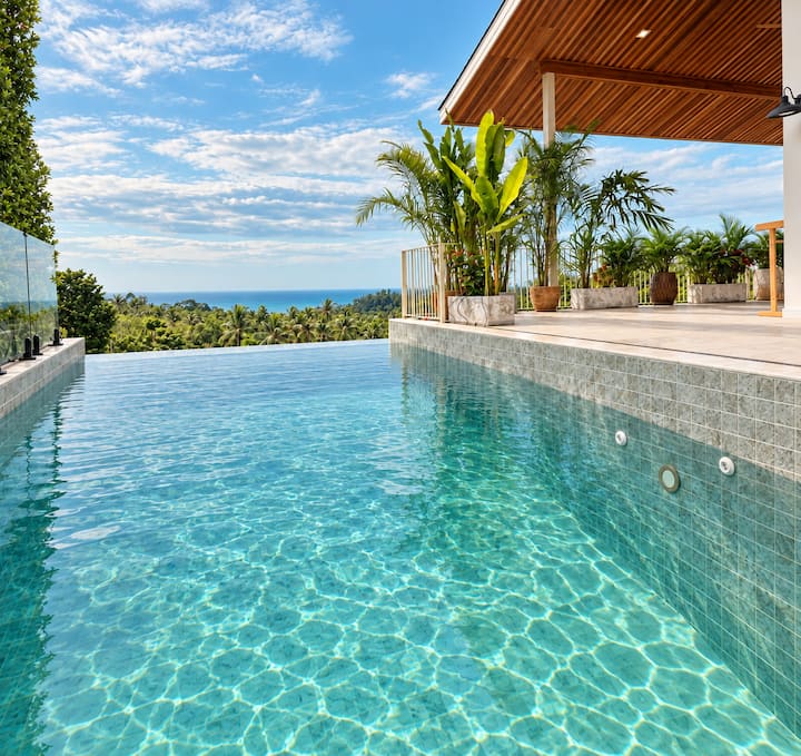 Sea View Boho Luxury Villa - Ko Samui