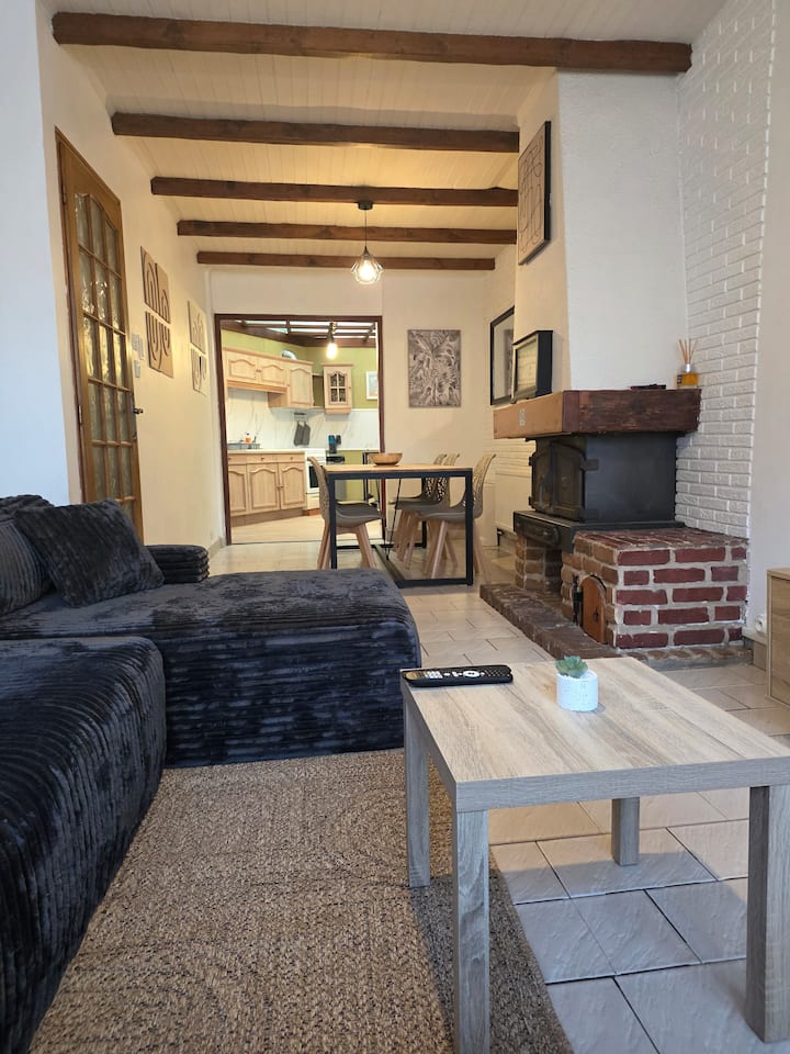 Maison De Charme - Lits King-size - Espace Jeux - Calais