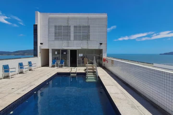 Suíte Stay Premium | Vista Maravilhosa | Gonzaga - Santos, Brasil