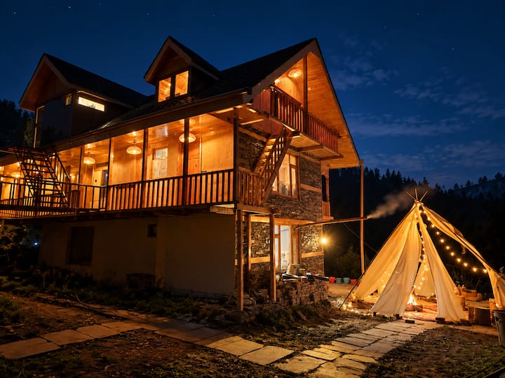 The Semi Circle House X Igloo, Gada Gusaini - Mandi