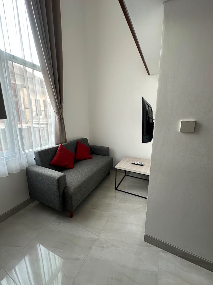 Sora Residence Renon | Bright Mezzanine Loft 205 - Sanur