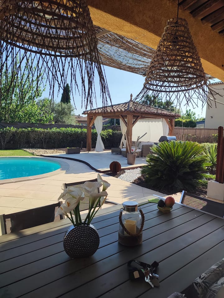 Chambre Privée Avec Piscine Les Arcs - Vidauban