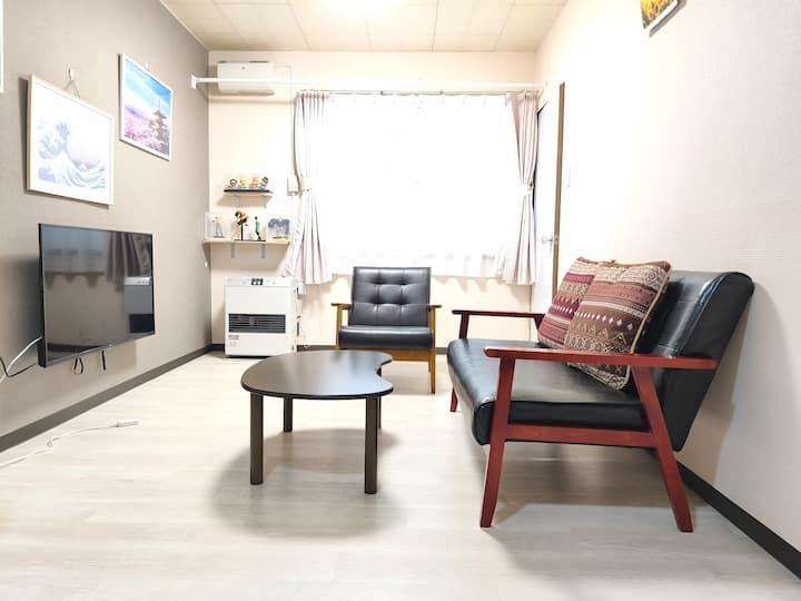 (102) 2 Rooms /Free Wifi /5min-walk From Subway St - Hokkaido