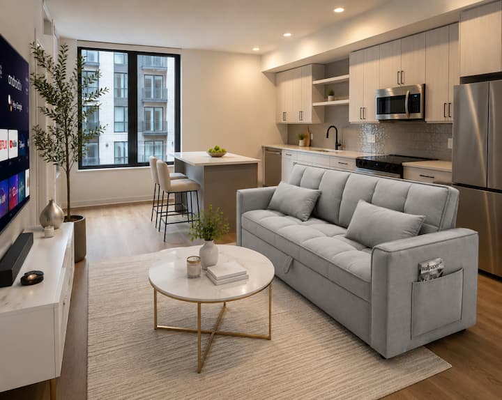 Modern Stay With Bridge Views+amenities - Washington, D.C.