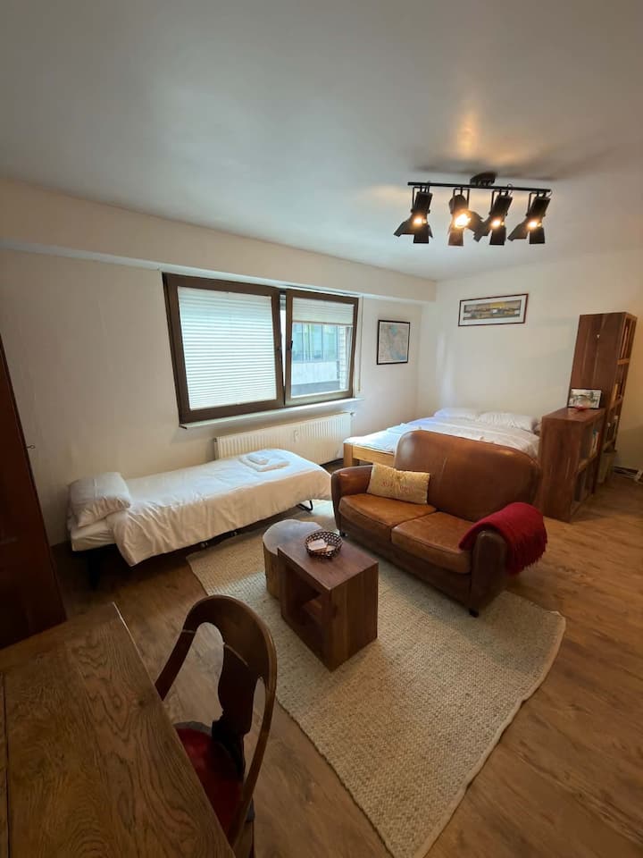 Cosy Studio Steps From Train Station - Strassen