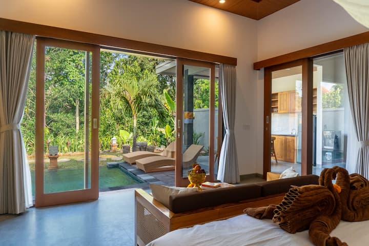 25%off New  Awesome Villa Ubud Jungle & River View - Bali