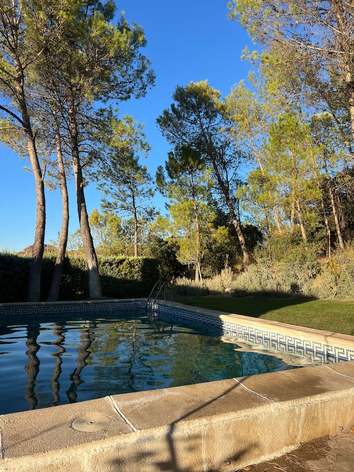 Chalet Con Piscina En Almoguera - Mondéjar