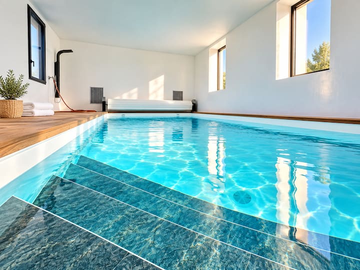 Grande Maison 15 Pers Avec Piscine /Esprit Colonie - Brittany