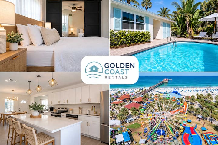 Sea Glass Beach Compound | 10br, Sleeps 28, Near B - Clearwater Beach, FL